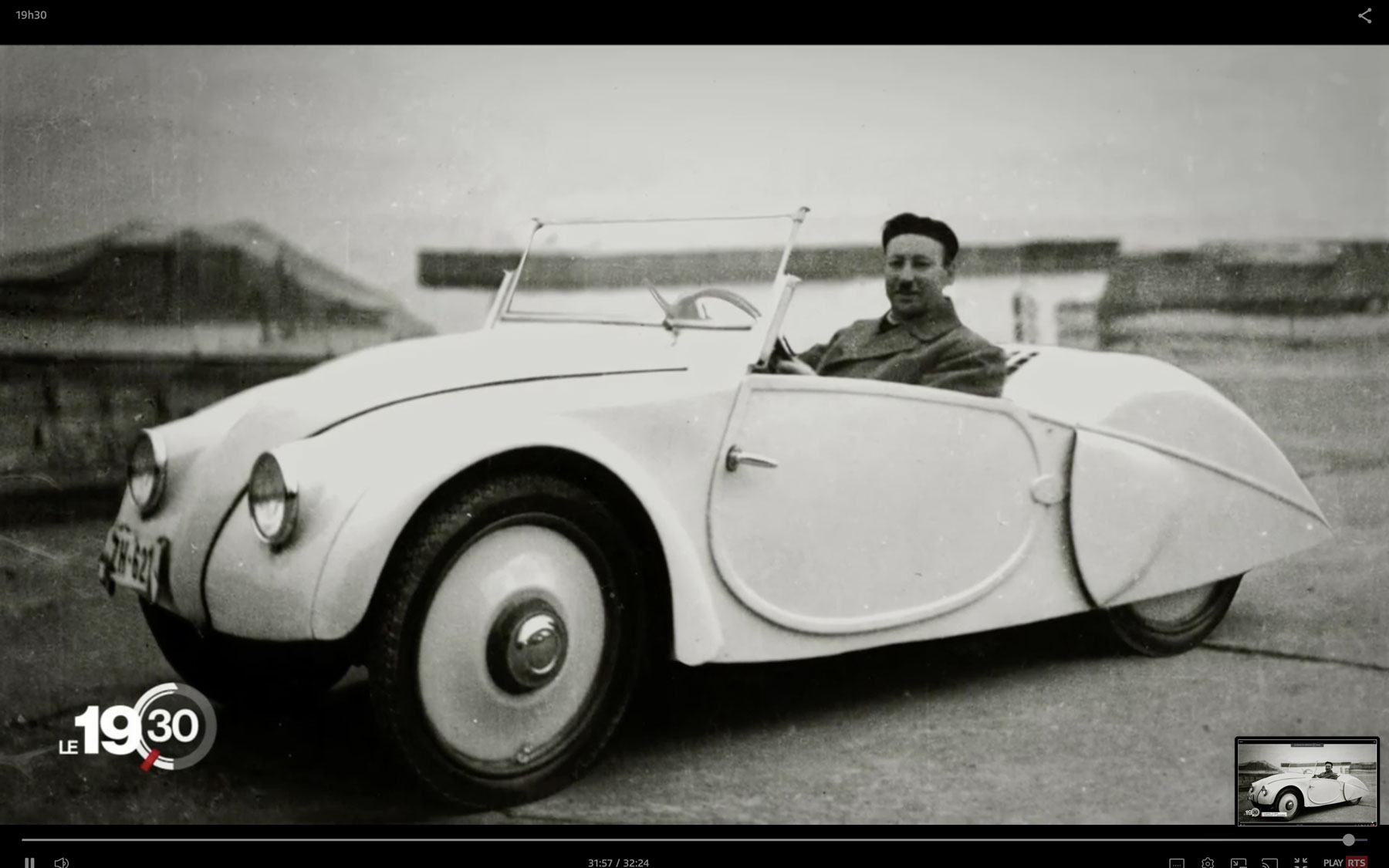 Josef Ganz on Swiss television at prime time - Josef Ganz